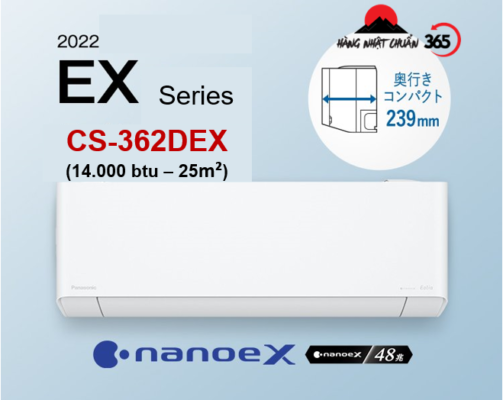 Điều hòa Panasonic CS-362DEX full chức năng - Chuẩn 365