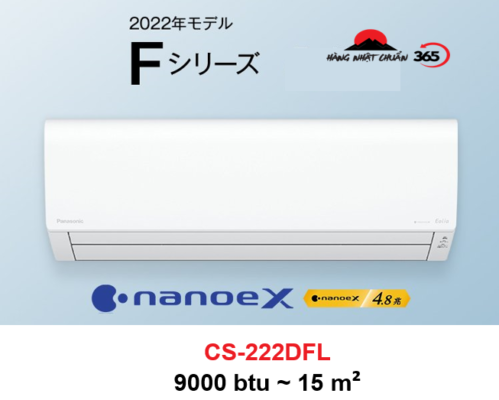 Điều hòa Panasonic CS-222DFL 9000BTU...GIÁ KM| Chuẩn 365